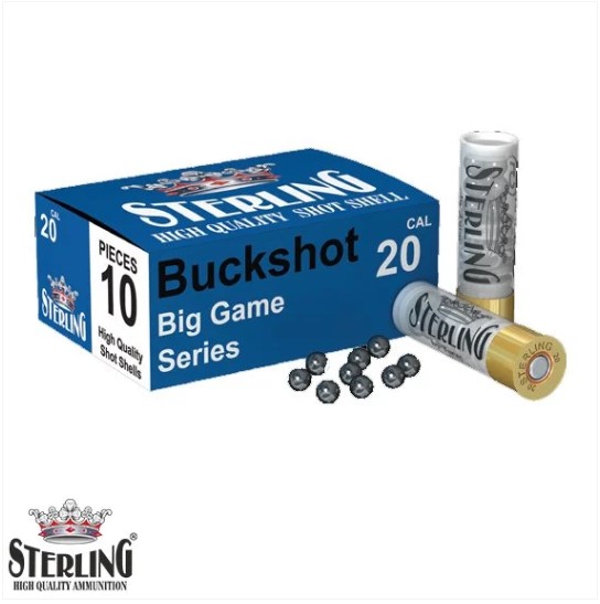 STERLING 20 Cal. Buckshot-Şevrotin Av Fişeği - çetinkaya avcılık